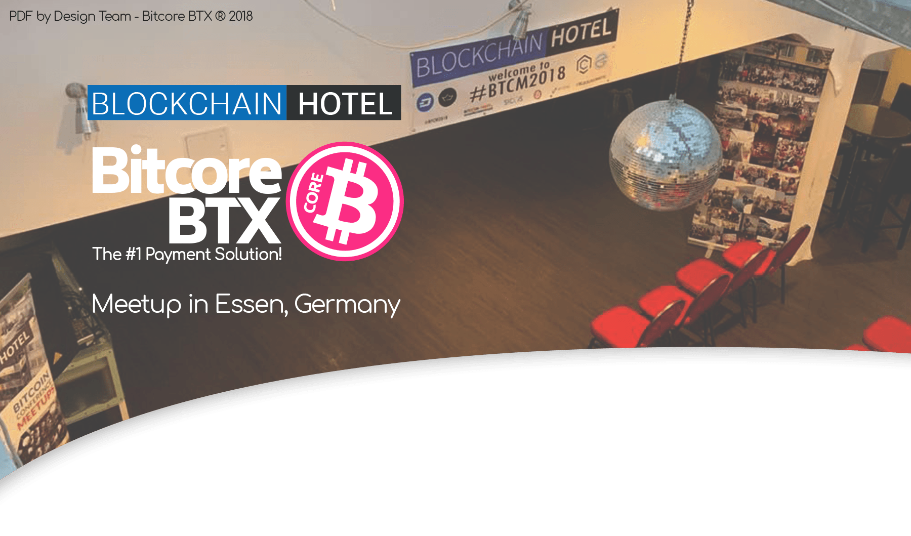 Bitcore BTX @BlockchainHotel Meetup in Essen, Germany | BitCore