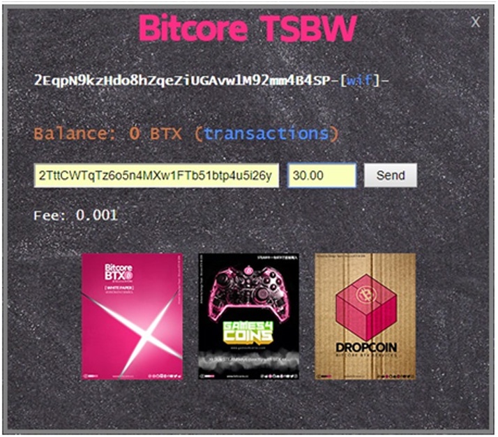 We present a simple solution | BitCore