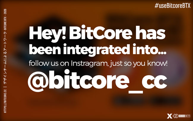 New integration for BitCore BTX | BitCore
